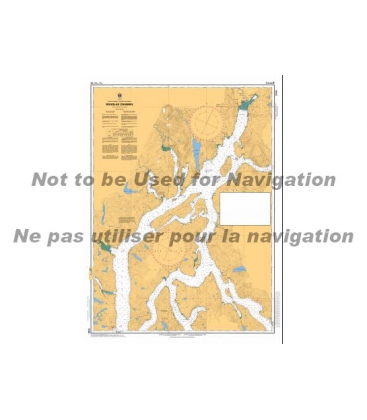 Canadian Nautical Charts Pacific Region 3743 Douglas Channel
