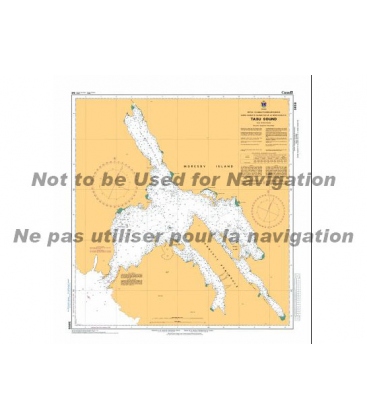 Canadian Nautical Charts Pacific Region 3859 Tasu Sound