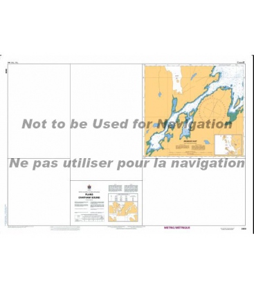 Canadian Nautical Charts Pacific Region 3909 Plans Chatham Sound