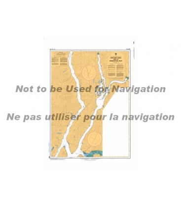 Canadian Nautical Charts Pacific Region 3933 Portland Canal and-et ...