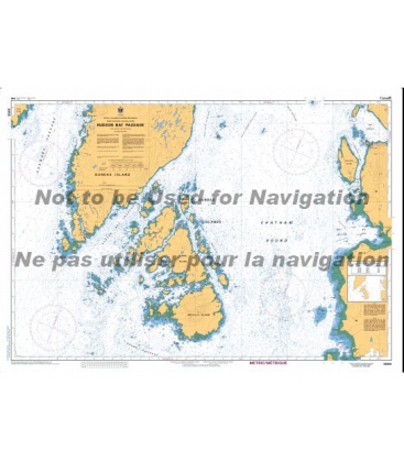 Canadian Nautical Charts Pacific Region 3959 Hudson Bay Passage