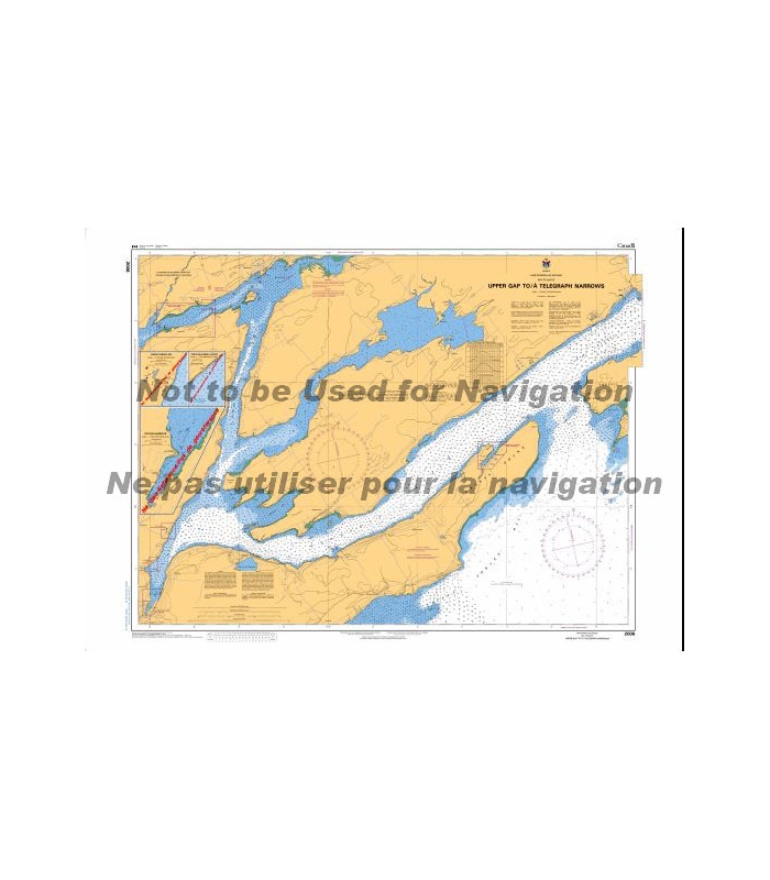 Canadian Nautical Charts Central and Arctic Region 2006 Upper Gap to-a ...