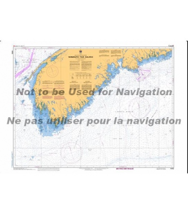 Canadian Nautical Charts Atlantic Region 4012 Yarmouth to-a Halifax