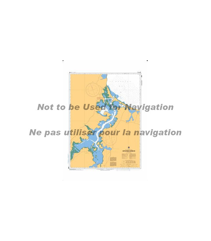Canadian Nautical Charts Atlantic Region 4446 Antigonish Harbour