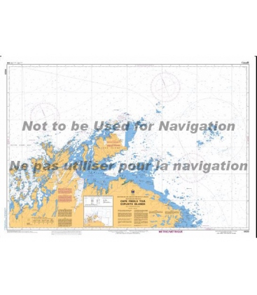 Canadian Nautical Charts Atlantic Region 4820 Cape Freels to-a Exploits ...