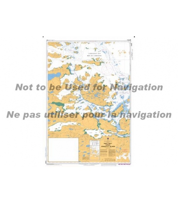 Canadian Nautical Charts 5049 Davis Inlet to-aux Seniarlit Islands