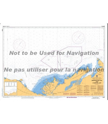Canadian Nautical Charts Central and Arctic Region 7620 Demarcation Bay ...