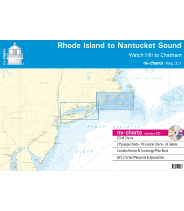 NV-Charts Chartkit Region 3.1: Rhode Island to Nantucket Sound, 2011 ...