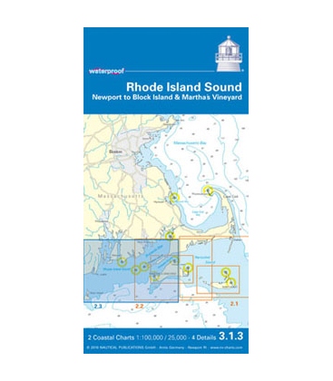 NV-Charts Charts Waterproof 3.1.3: Rhode Island Sound