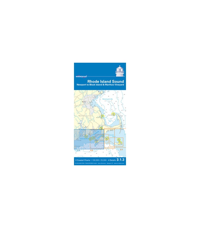 NV-Charts Charts Waterproof 3.1.3: Rhode Island Sound