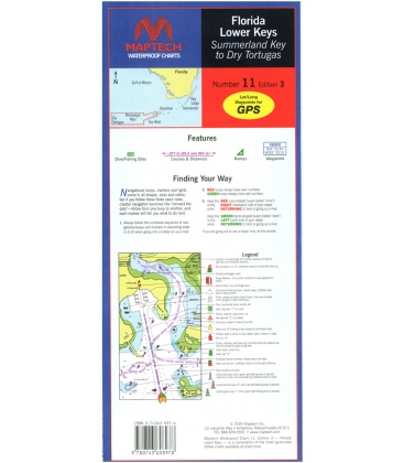 Florida: Lower Keys Waterproof Chart - Richardson's Maptech