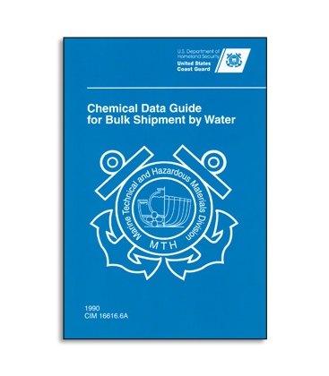 USCG Chemical Data Guide Book for Bulk Carriers (Spiral)