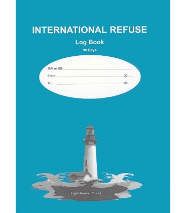 International Refuse Log Book (90 Days)