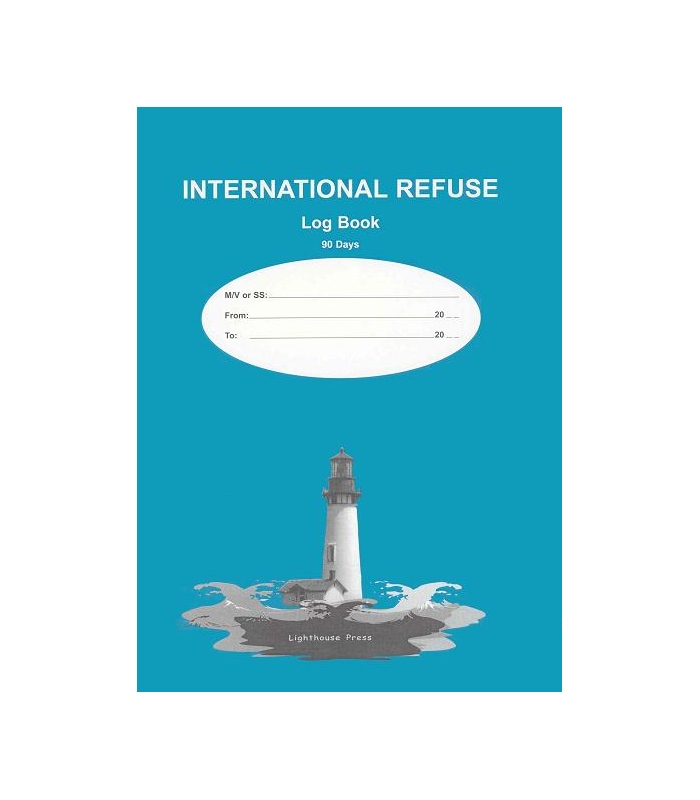 International Refuse Log Book (90 Days)