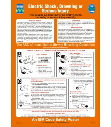 Safety & Training Posters Health Safety & Environment (White vinyl ...