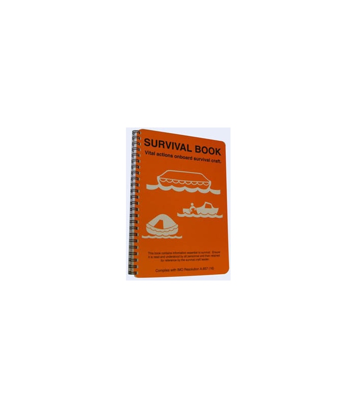1201 Lifeboat & liferaft survival booklet 170 x 215mm, waterproof ...