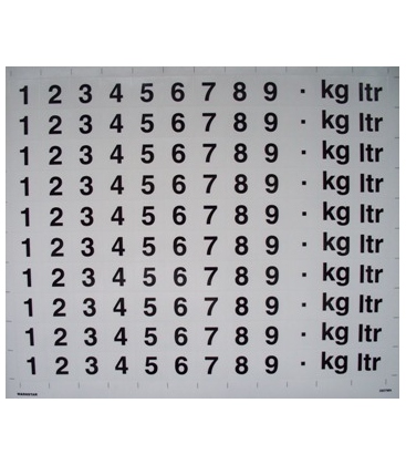 2607 Picto for use with extinguisher sign