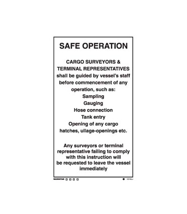 Departmental Signs Deck & Engine Room (White, self-adhesive vinyl) Safe ...