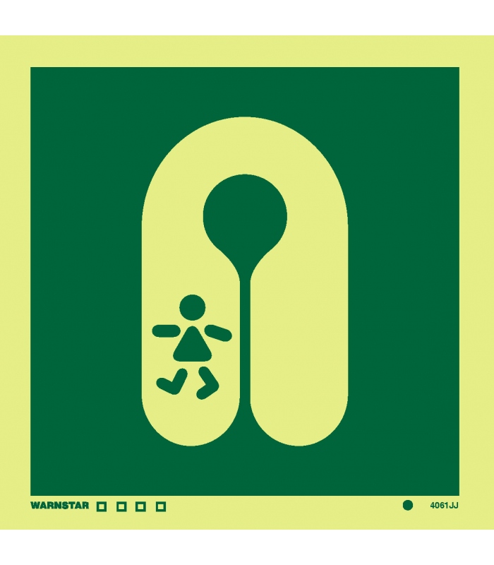 IMO Life Saving App. Symbols without Text (Photoluminescent, rigid PVC ...