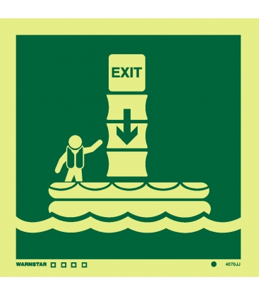 IMO Life Saving App. Symbols without Text (Photoluminescent, rigid PVC ...