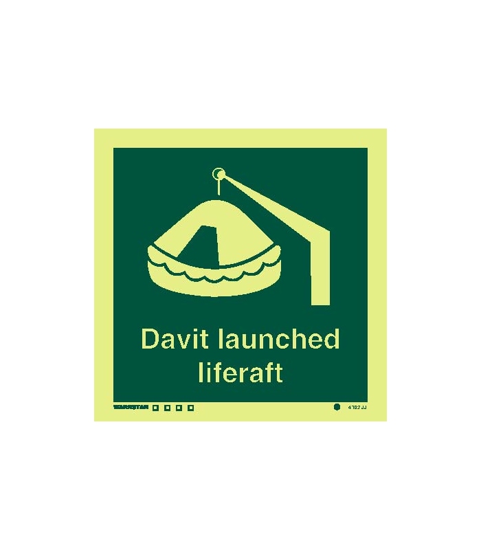 IMO Life Saving App. Symbols with Text (Photoluminescent, rigid PVC ...