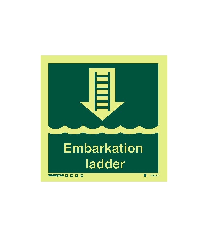 IMO Life Saving App. Symbols with Text (Photoluminescent, rigid PVC ...