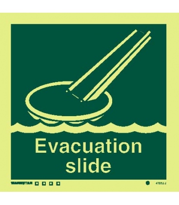 IMO Life Saving App. Symbols with Text (Photoluminescent, rigid PVC ...