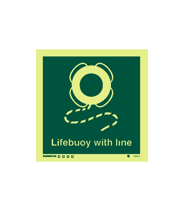 4107 Maritime Progress Lifebuoy with line