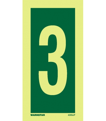 Maritime Progress Marine Safety Signs 4203 Number 3