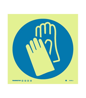 Mandatory Signs Gloves symbol (5649JJPR)