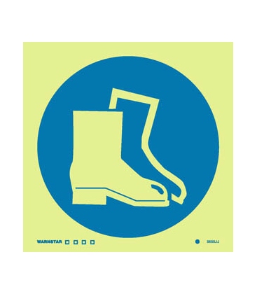 Mandatory Signs (Photoluminescent, rigid PVC) Boots symbol (5650JJPR)