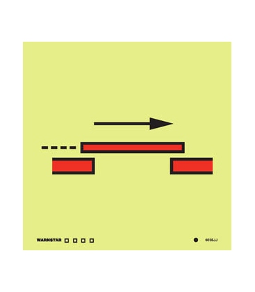 6035JJPV FCS - 'A' class sliding fire door self-closing