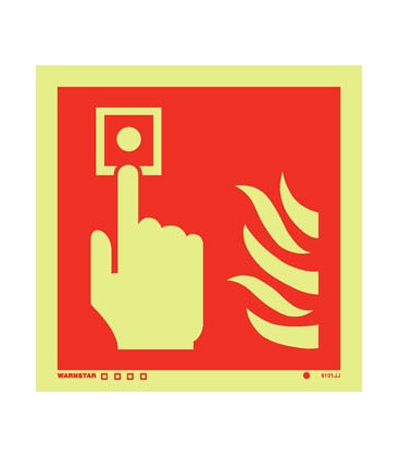 6101 Maritime Progress Fire alarm call point symbol