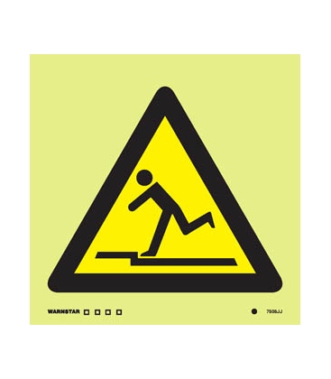 Hazard Signs (Photoluminescent) Trip symbol (7508JJPR)