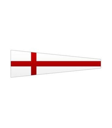 International Code of Signal Pennant Numeral Eight (Numeral 8)
