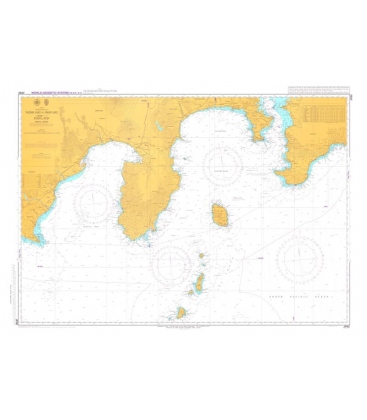British Admiralty Japanese Nautical Chart 80 Nojima Saki to Omae Saki