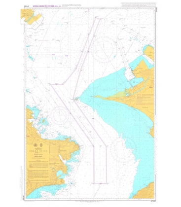 British Admiralty Japanese Nautical Chart 1081 Uraga Suido