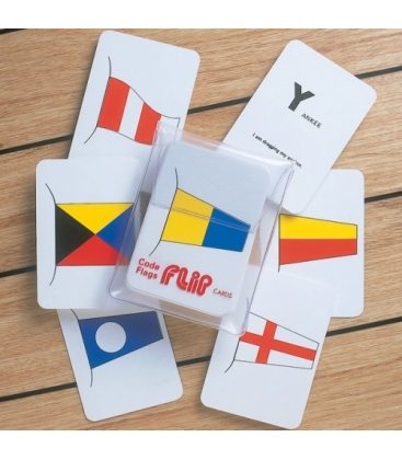 International Code Flag Flip Cards