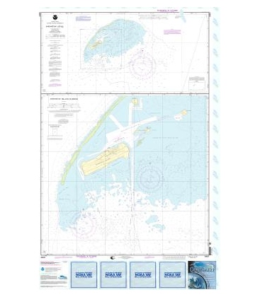 OceanGrafix NOAA Nautical Charts 83637 Johnston Atoll, Johnston Island ...