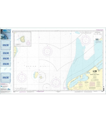 OceanGrafix NOAA Nautical Chart 16190 Bering Strait North