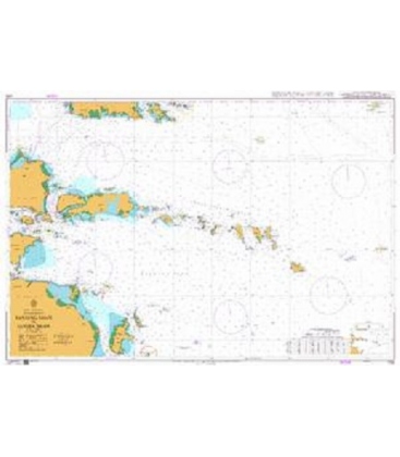 British Admiralty Nautical Chart 1305 Sanxing Shan to Luojia Shan
