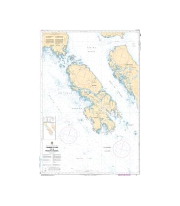 Canadian Nautical Chart 3983 Caamaño Sound to/à Principe Channel
