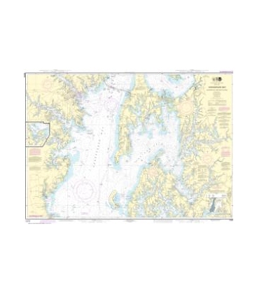 OG Chart 12270 Chesapeake Bay Eastern Bay and South River, Selby Bay