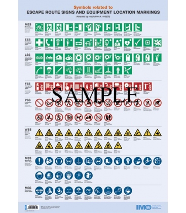 IMO I988E Symbols related to Escape Route Signs and Equipment Location ...