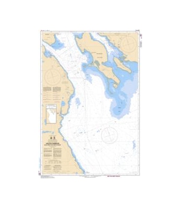 Canadian Nautical Charts Atlantic Region 4203 Halifax Harbour - Black ...