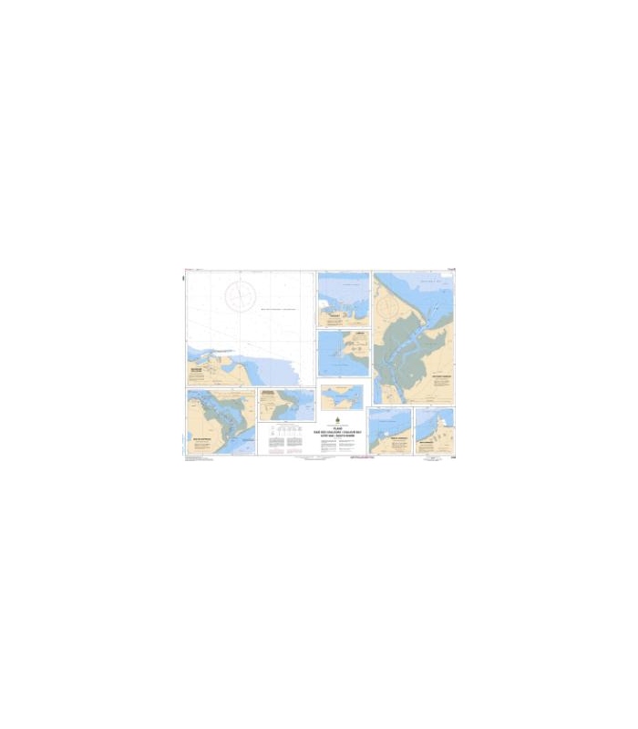 Canadian Nautical Charts Atlantic Region 4920 Plans Baie des Chaleurs ...