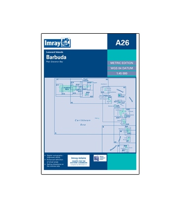 Imray Chart A26: Barbuda