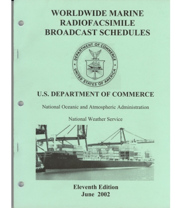 Worldwide Marine Radiofacsimile Broadcast Schedules