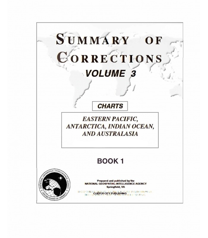 Summary of Corrections: Volume 3 - Eastern Pacific, Antarctica, Ind...