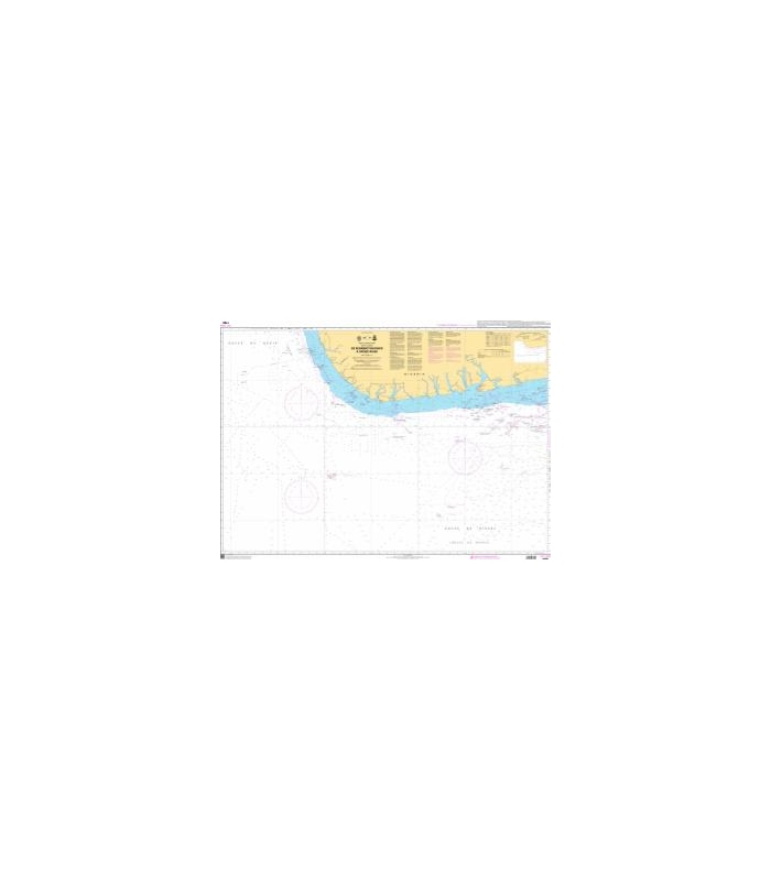 OceanGrafix French (SHOM) Nautical Chart 7789 De Pennington River à ...